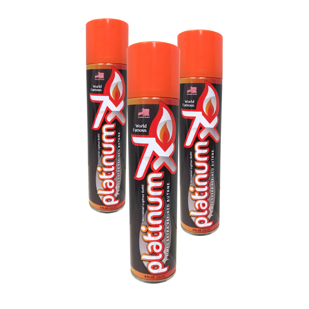 7x Platinum Butane 12CT